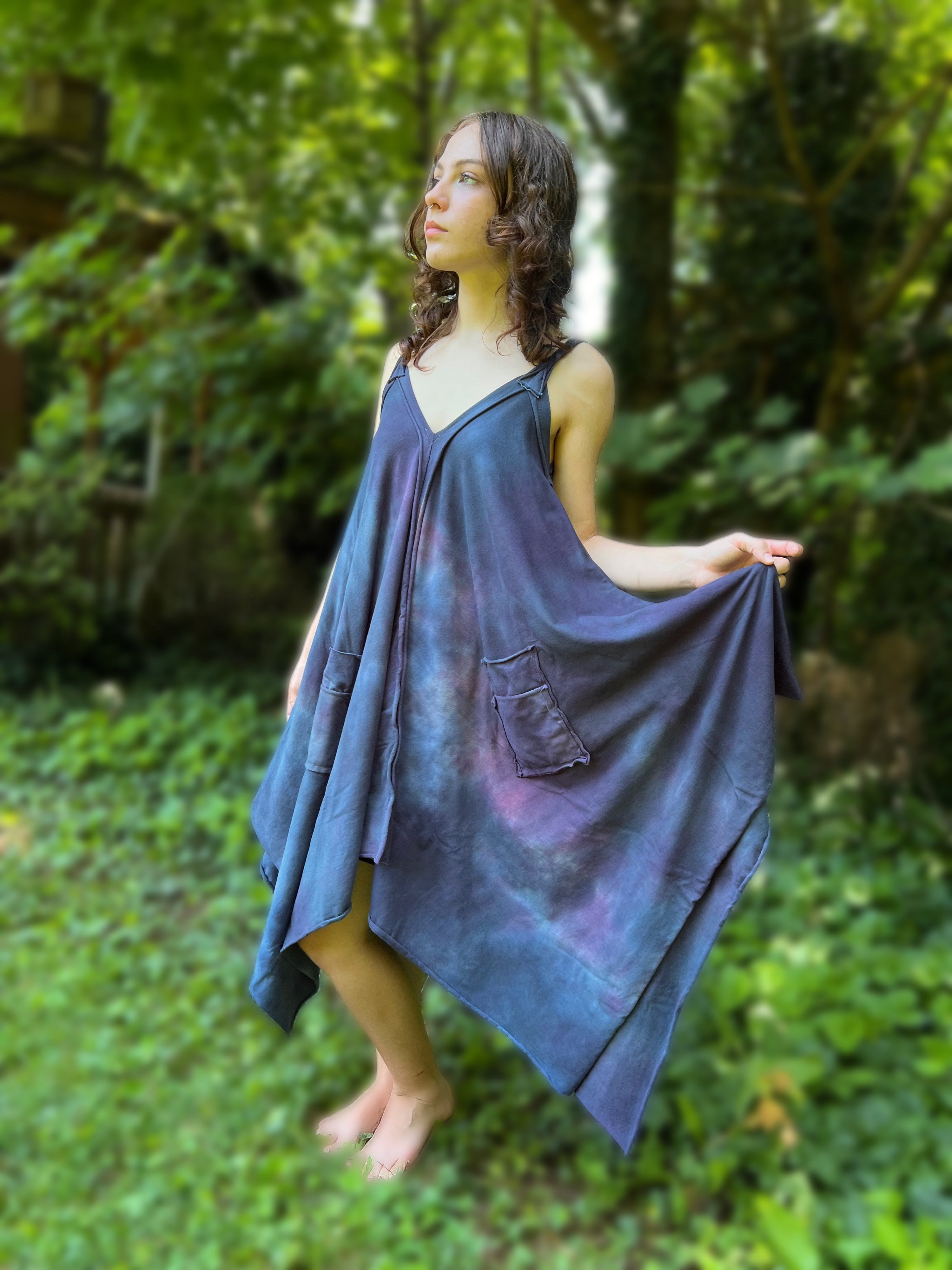 Adventuring Dress Jellyfish colorway – HagCraft Farm